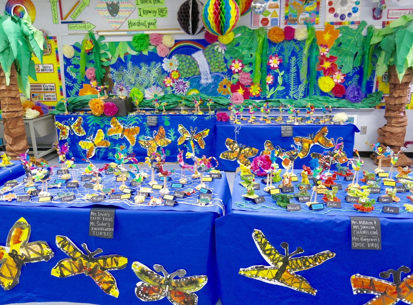 Cassie Stephens: In the Art Room: Art Show 2017, 3-D Displays