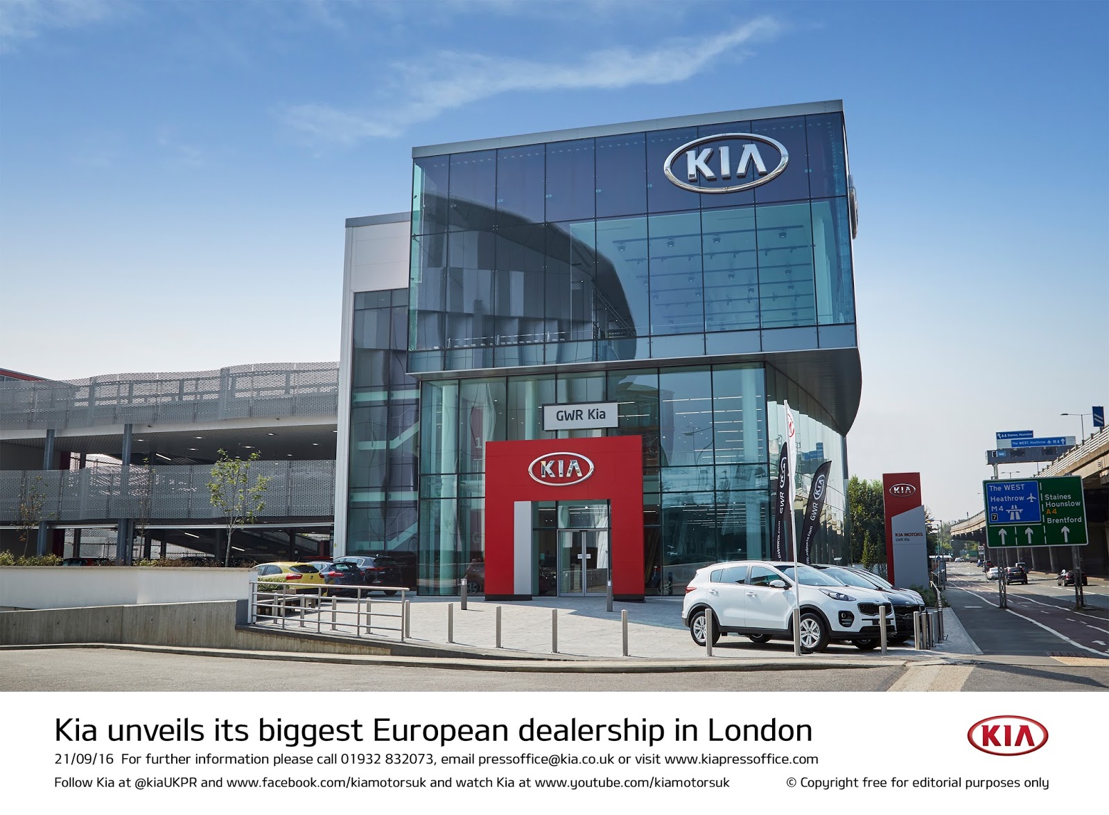 The Motoring World: Kia Motor's is pleased to open the UK's and Europe ...