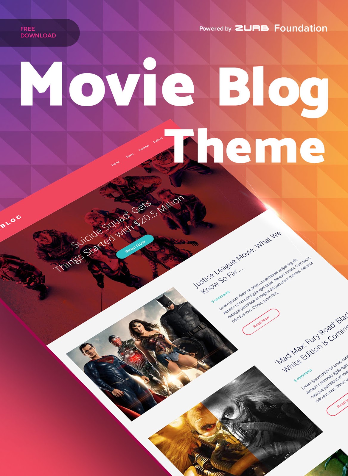 Free Movie Blog template ~ JRyuex