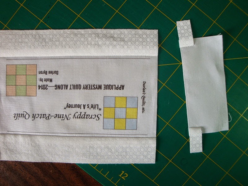 Quilt Sampler Journal: Creating Unique Quilt Labels Tutorial