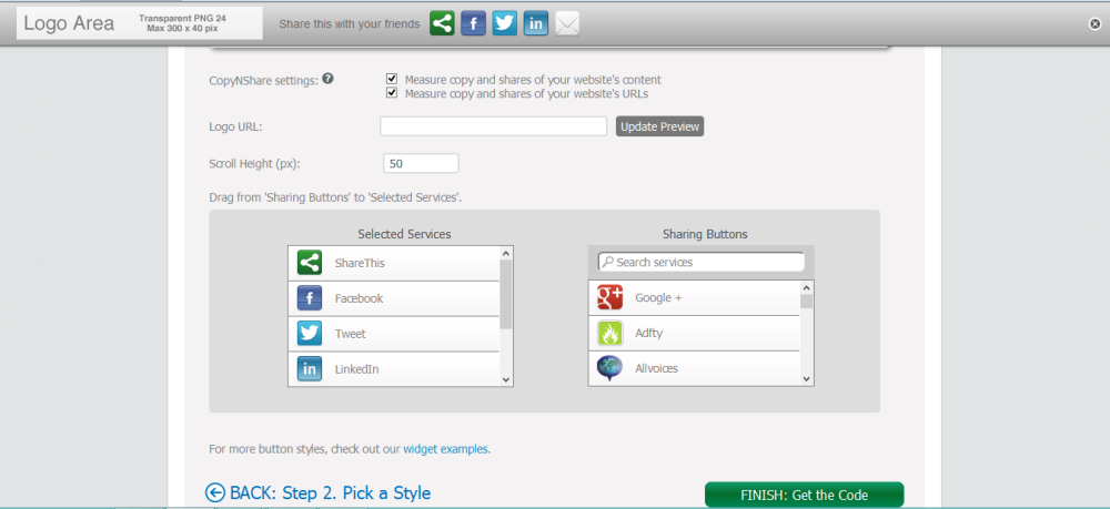 How To Add A Social Media Share Bar In ZenCart