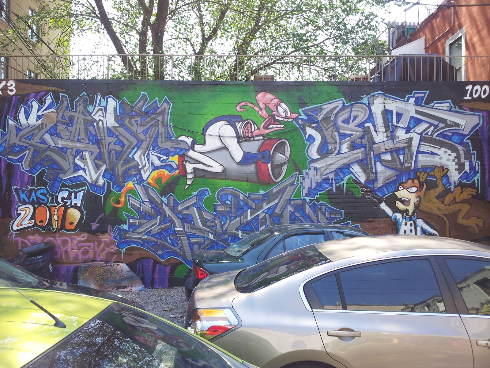 Hour of the Wolf: canadian graffiti