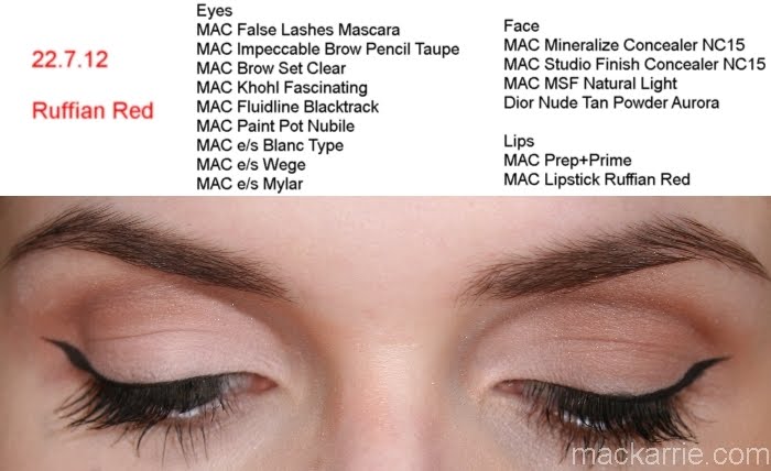 MacKarrie Beauty Style Blog: Ruffian Red