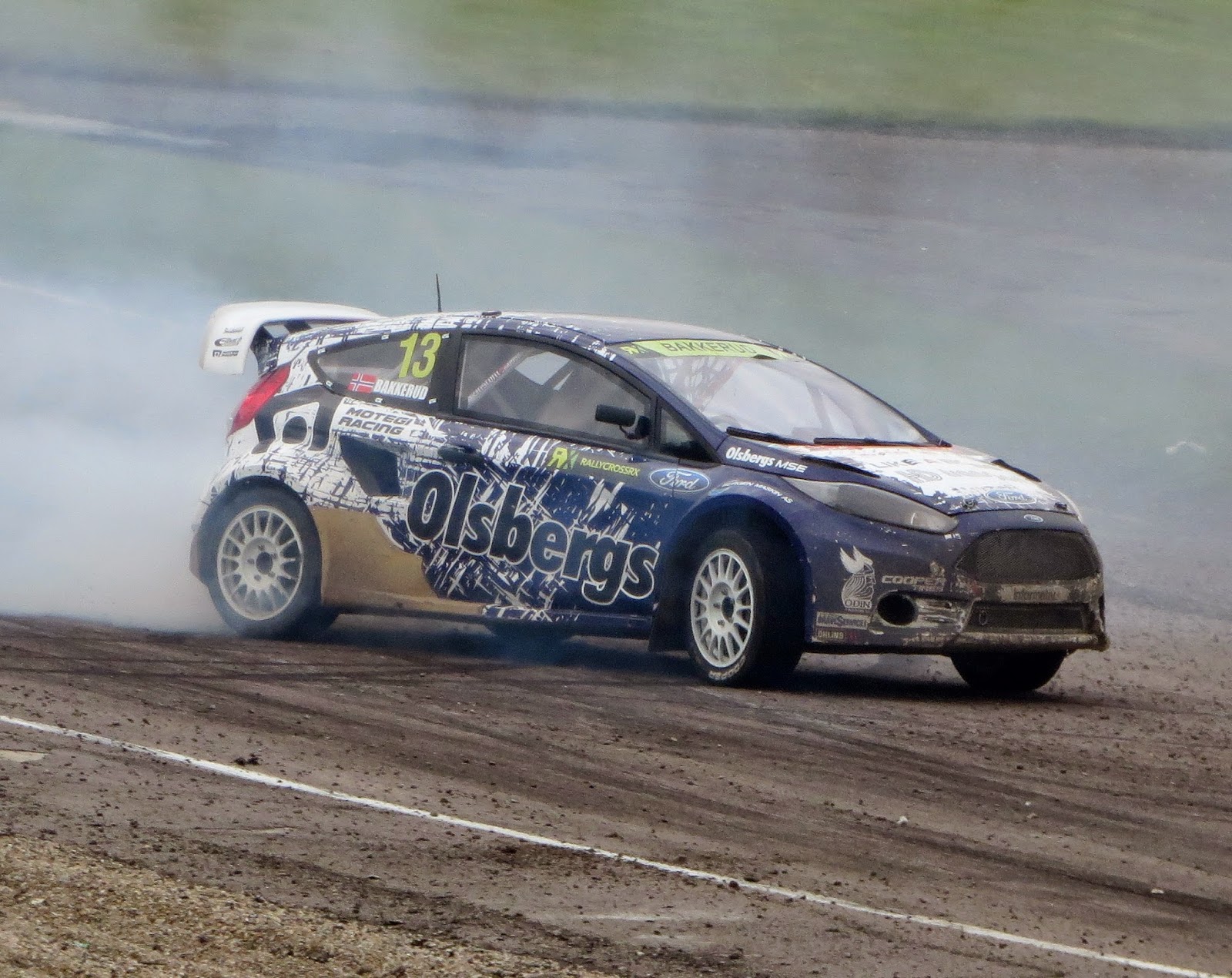 Ford Fiesta (Mk7F) ST World Rallycross Supercar Olsbergs MSE 2014 ...