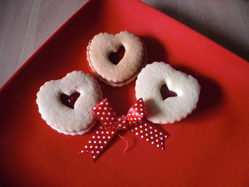 les bricolages de Capizoze: Biscuits de la Saint-Valentin
