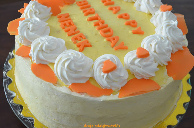 Cake Mangga | Catatan Belajar Masak