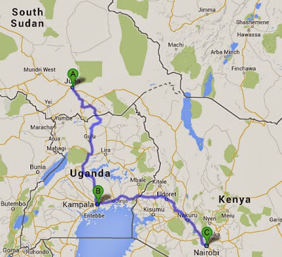 In thought...: Juba 2013.