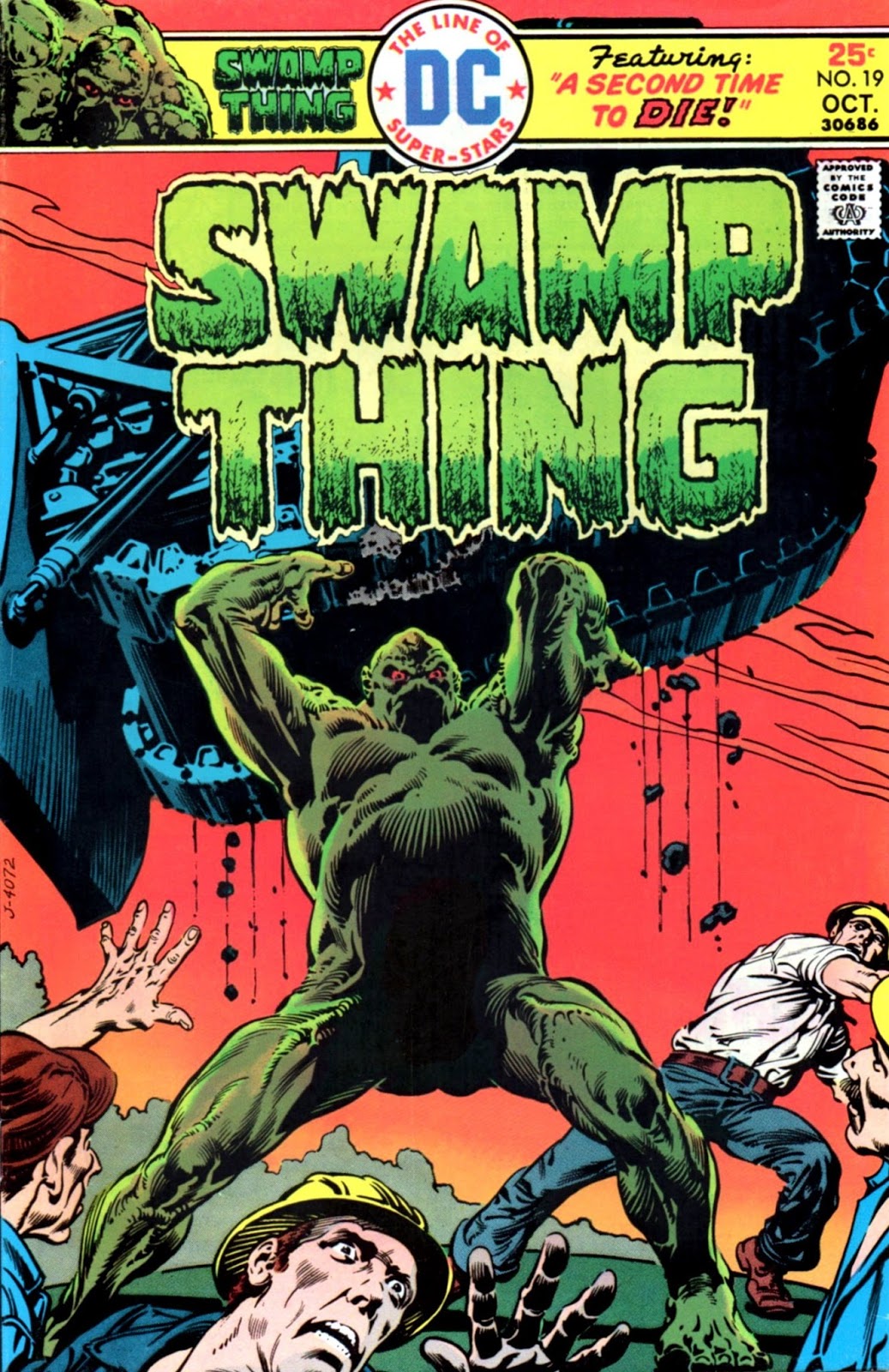 CRIVENS! COMICS & STUFF!: THE ORIGINAL SWAMP THING COVER GALLERY - PART ...