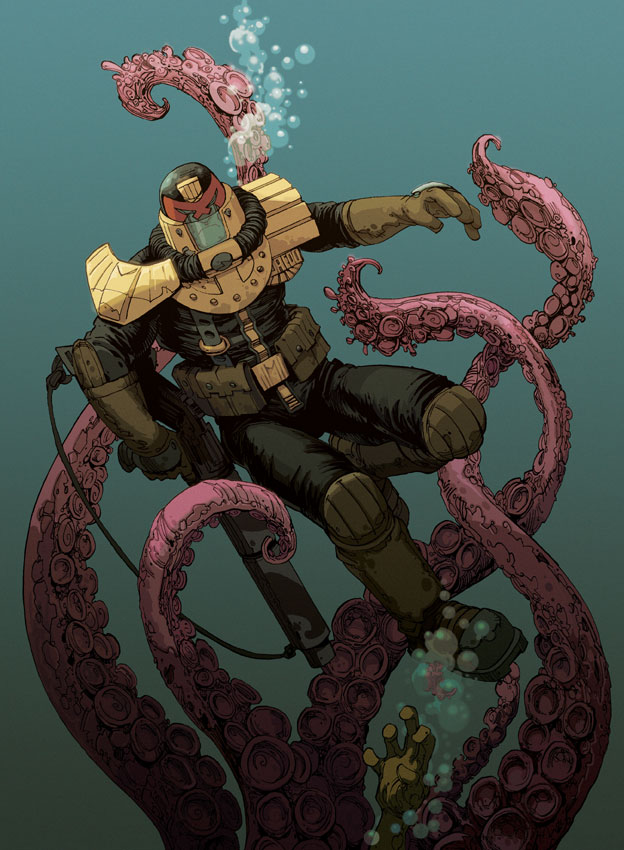 2000AD Covers Uncovered: Carl Critchlow - LAWS