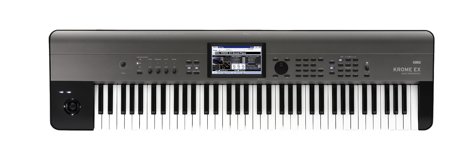 MATRIXSYNTH: New KORG KROME EX Music Workstation