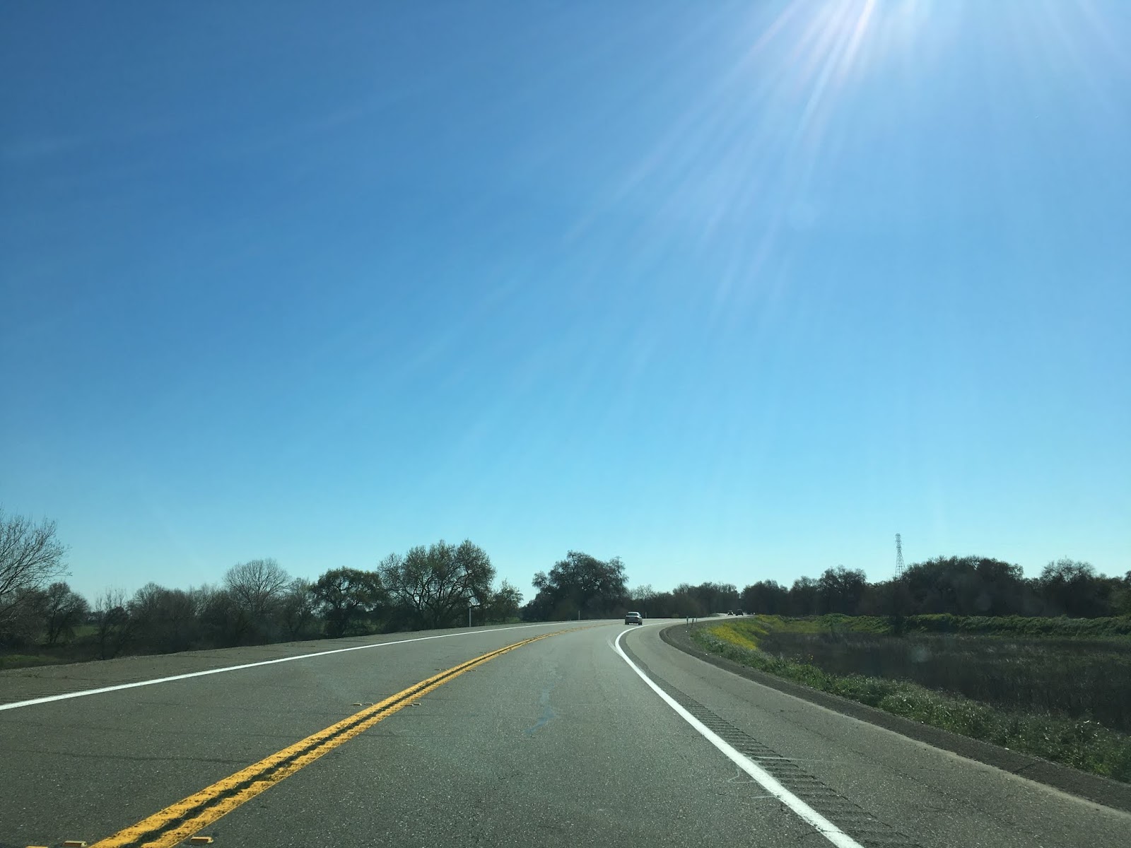 California State Route 132 and Signed County Route J132