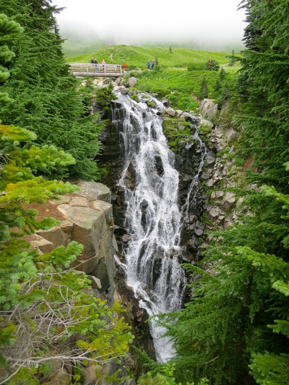 Three Hiking Sisters: Myrtle Falls, Narada Falls & Christine Falls at ...