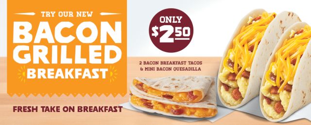 Del Taco Offers Value with $2.50 Bacon Grilled Breakfast | Brand Eating