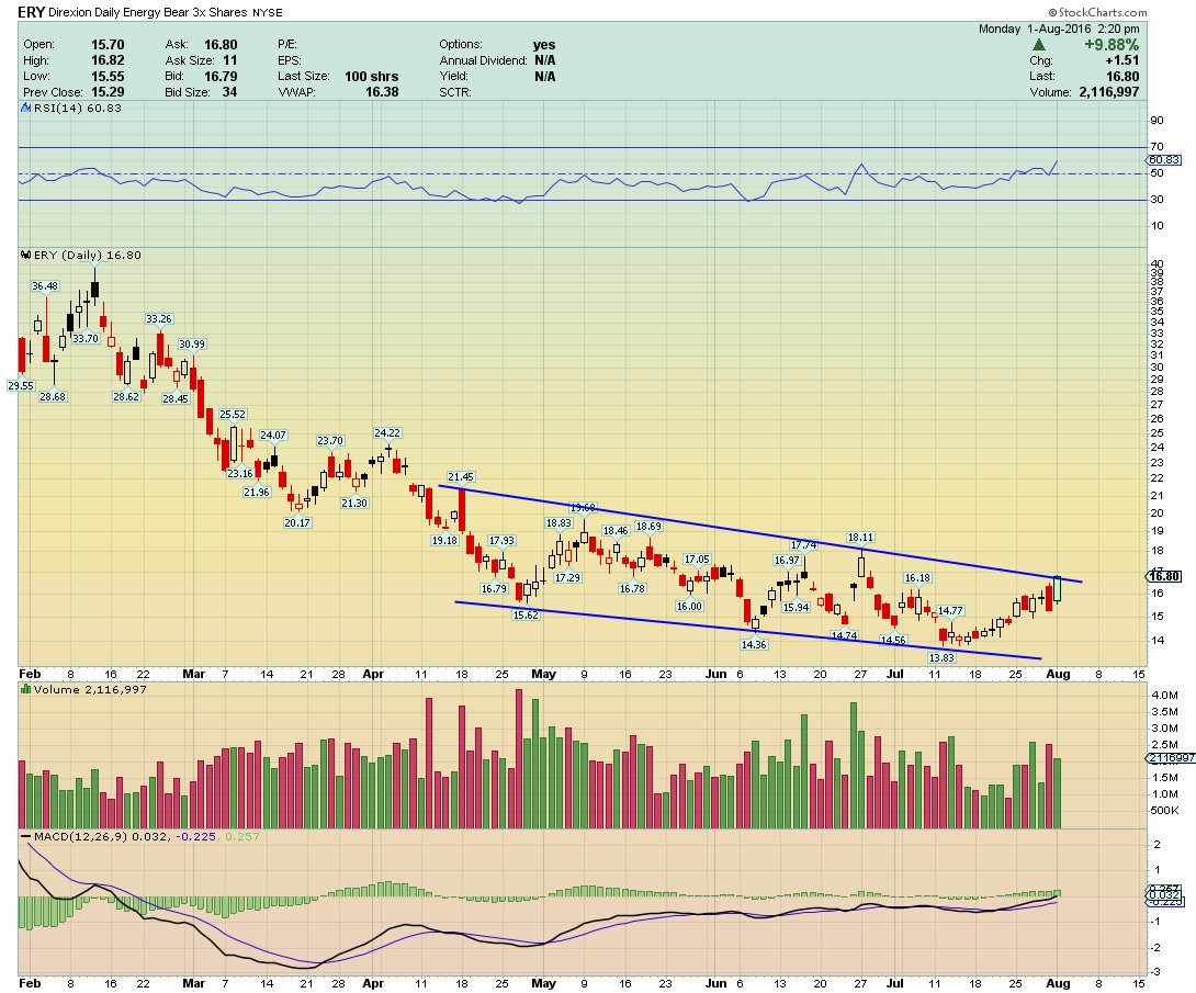 Art Of Trading: ERY Trade : Step by Step Explanation