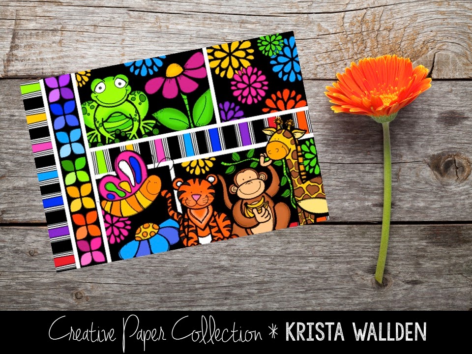 Blog Hoppin': Free Calendar and Creative Paper Collection Launch!