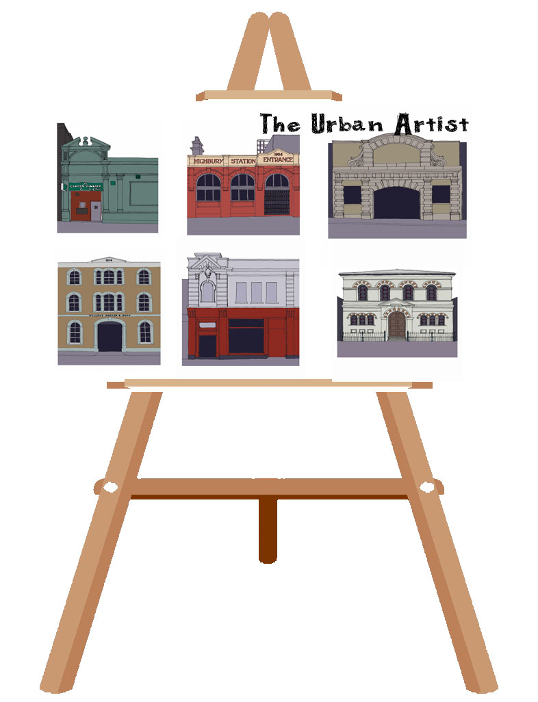 London College of Fashion Meets Kentish Town: Mock Layouts