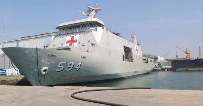 Indonesian Navy commissions LPD-based hospital ship KRI Semarang - Asia ...