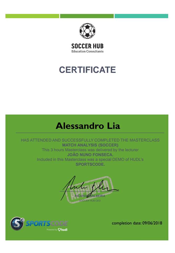 Mister Alessandro Lia