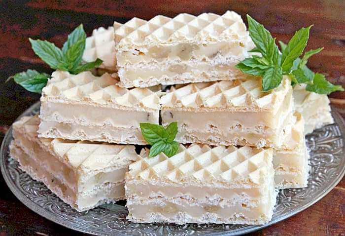 Slatki i slani recepti: Savršene Bijele oblatne sa orasima i bijelom ...