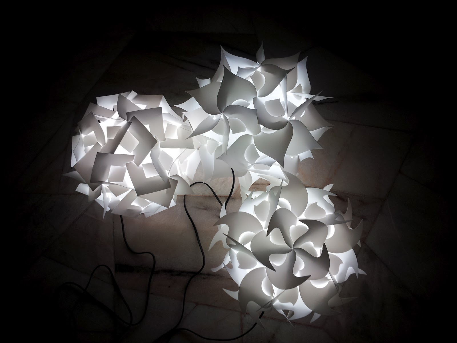 VLightDeco IQ Light Puzzle Pendant Jigsaw Lamp Styles: 09/09/12