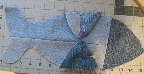 Gefilte Quilt: Switch & Stitch Improvisational Stuffed Fish
