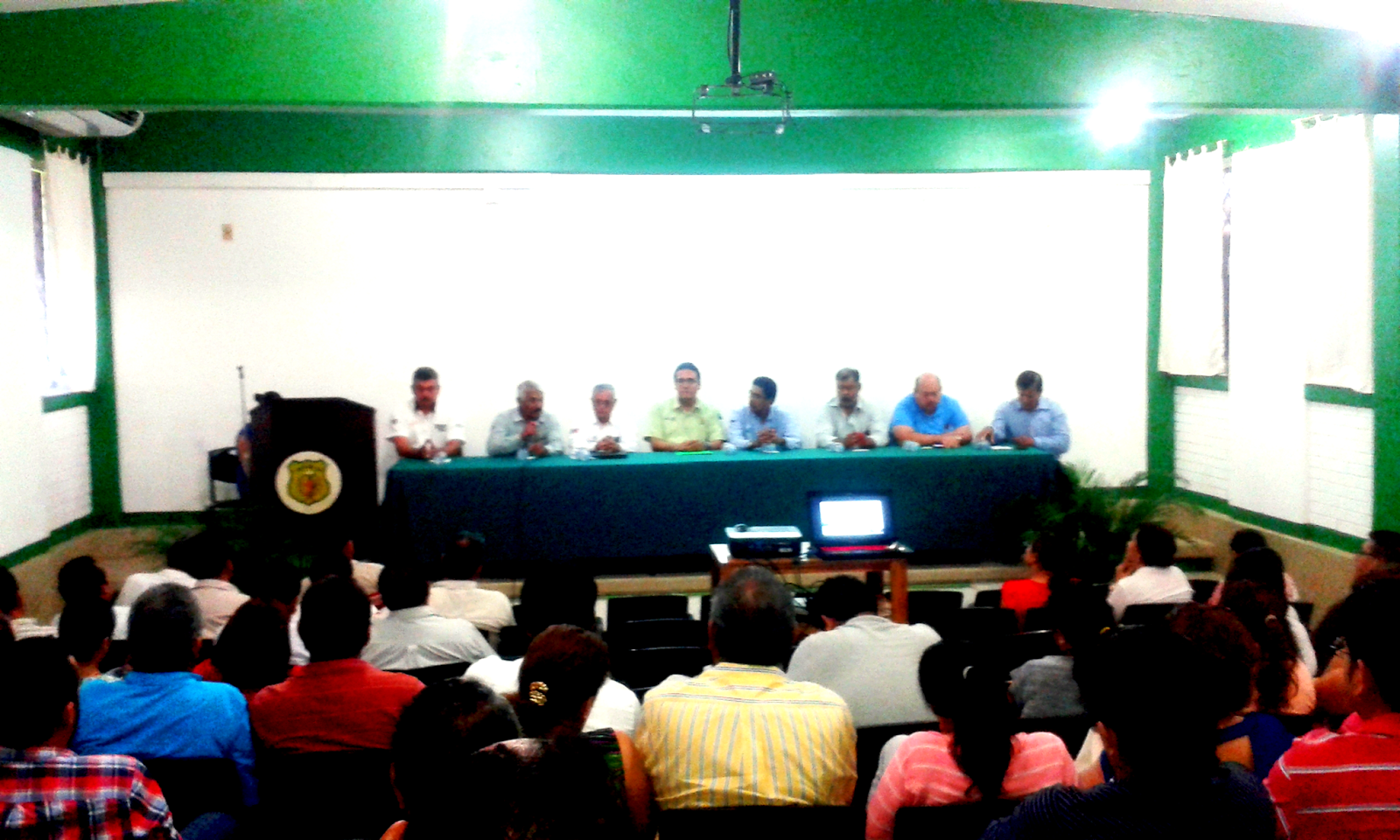 ATESTIGUA ALCALDE DE ALDAMA TOMA DE POSESIÓN DEL NUEVO DIRECTOR DEL CBTA 56