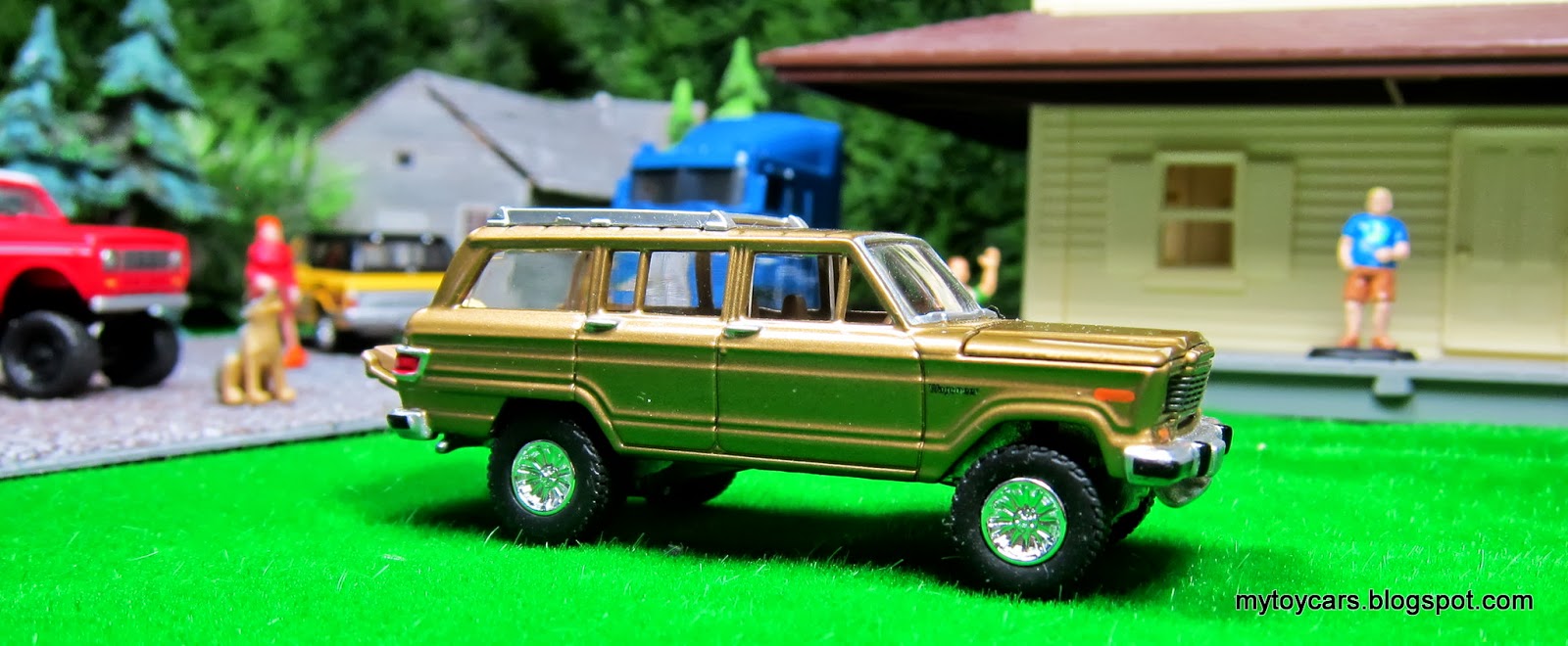 Mytoycars!: ERTL 1981 Jeep Wagoneer