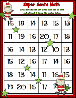 Super Santa Math Games -Freebie Included! | Teacher's Take-Out