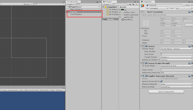 Tutorial Unity - Cara Terbaru Membuat Main Menu - Unity Tutorial ...