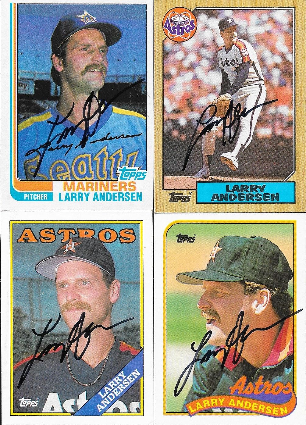 foul bunt: TTM Success - Larry Andersen