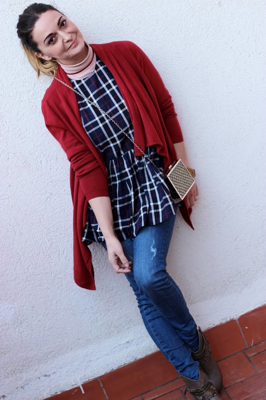 El blog de Renée: Look con jeans y cardigan (2ª propuesta)