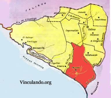 Colima, Colima.: Generalidades del Estado de Colima