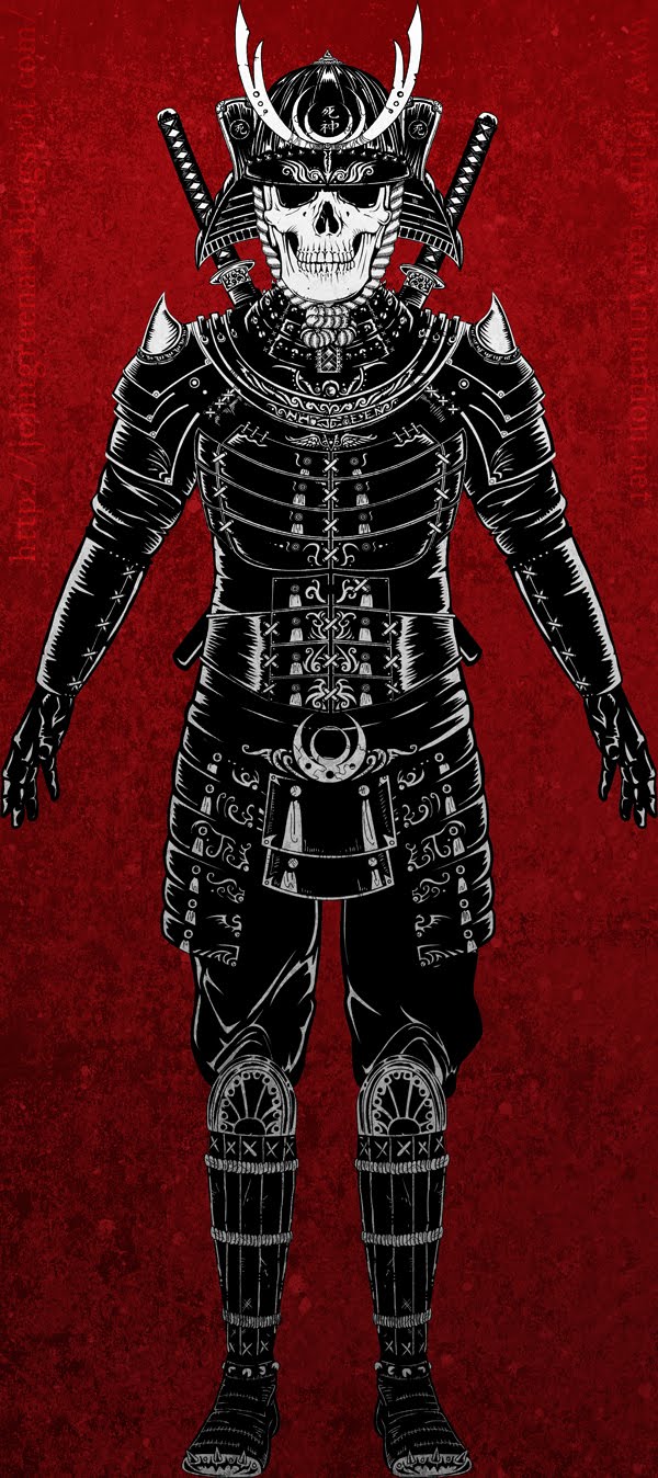 John Green's Art blog: Grim Samurai Additions