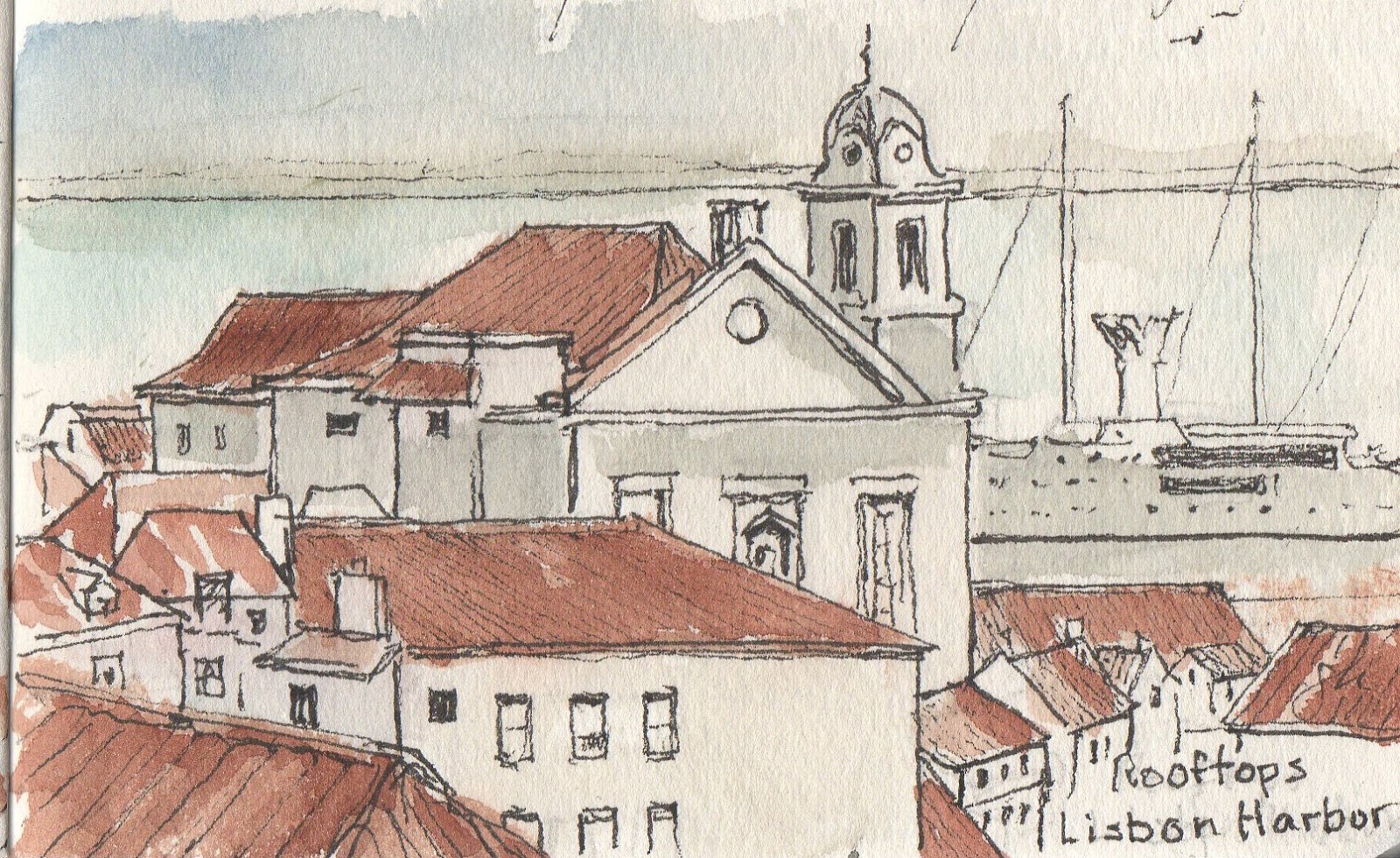 The Studio Journal: Sketches of Lisbon