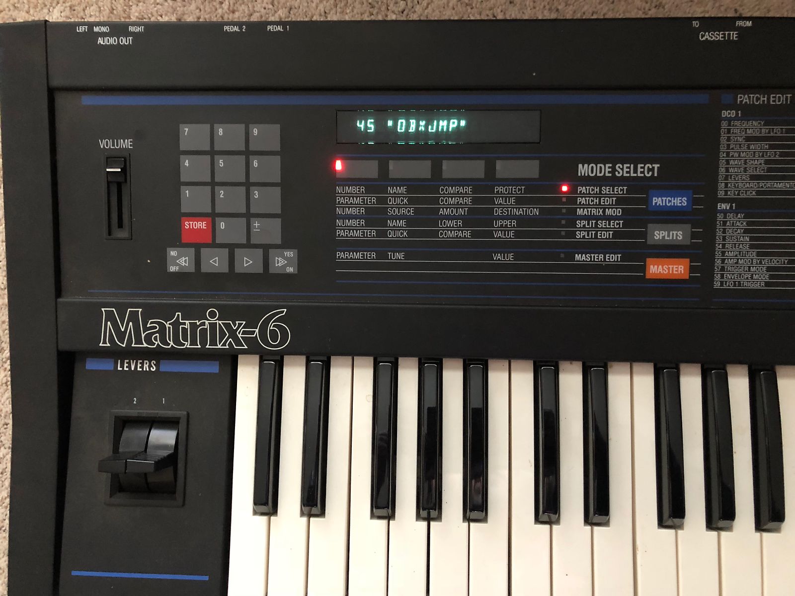 MATRIXSYNTH: Oberheim Matrix-6 SN 7612456