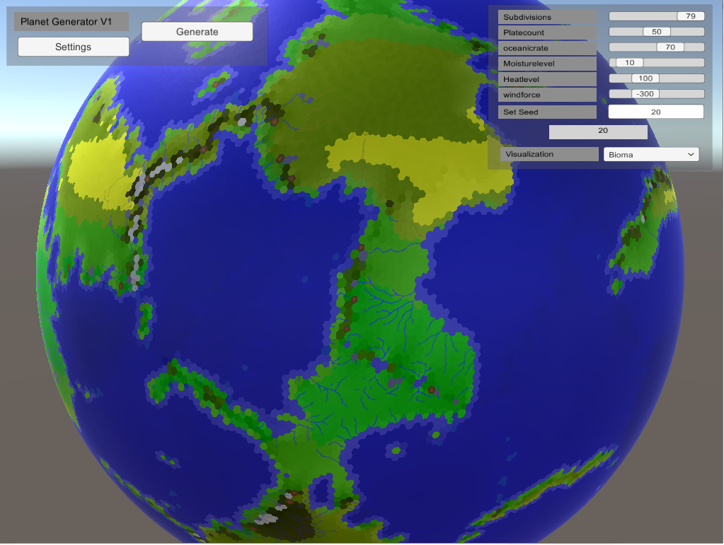 Juan Martín Procedural Planet