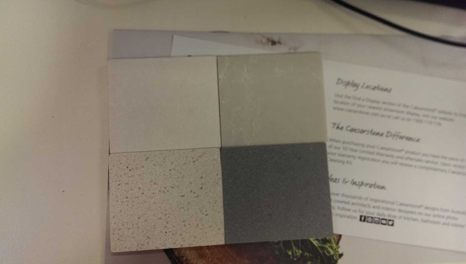 Building St Tropez 27 : Polytec cabinet colour samples