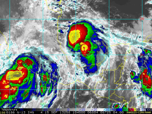 Tropical Atlantic Update: Hurricane Ingrid to hit Mexico tonight