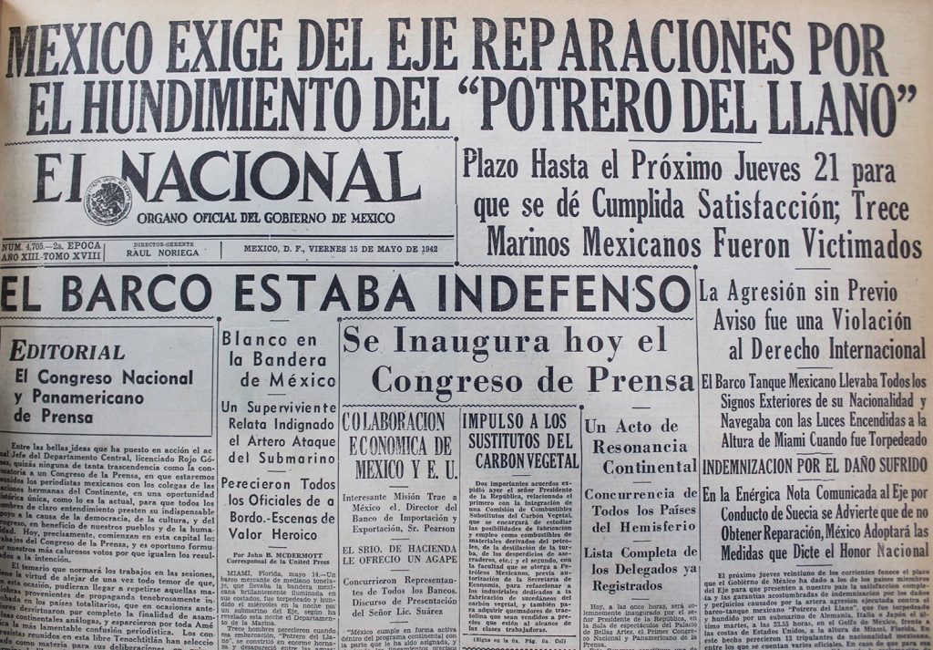 Historia para la conciencia: México en la segunda guerra mundial