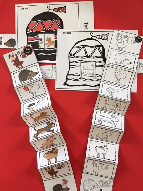 The Hat - Sequencing Crafts ~ Preschool Printables