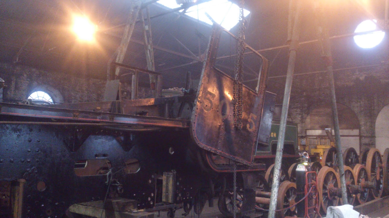 5025 The oldest surviving LMS Black 5: The cab