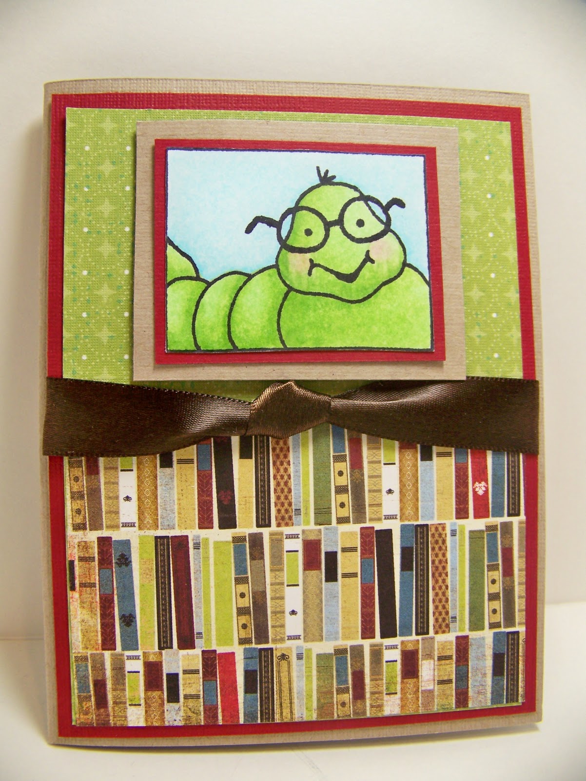 Stamping Ideas With Shelly: Caterpillar Card