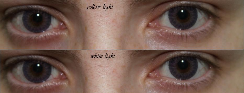 SOÑANDO EN TECNICOLOR: CANDY LENS: GEO TRICOLOR VIOLET Y PUFFY 3 TONES PINK