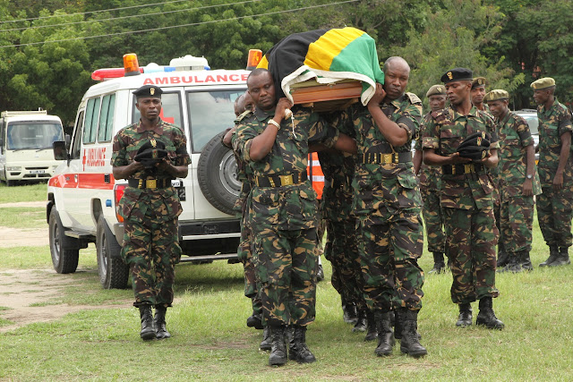 Picha: Shughuli za kuaga mwili wa Meja Generali Makame Rashidi ...