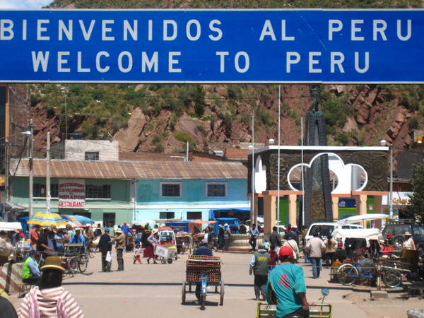 Out Of The Frying Pan...: Useful signs, Peru