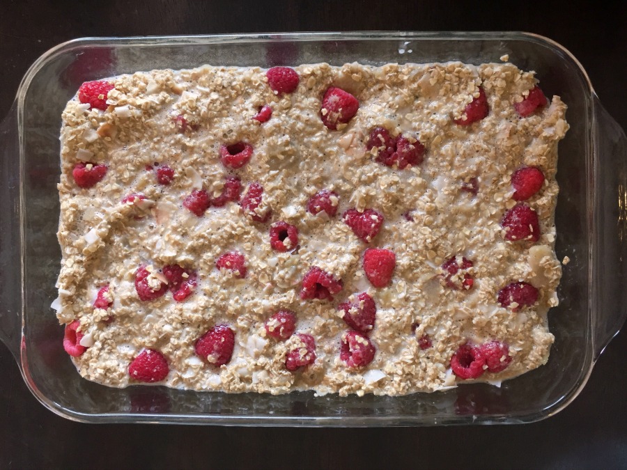 Lunchbox Dad: How to Make An Easy Raspberry Oat Delight Dessert!