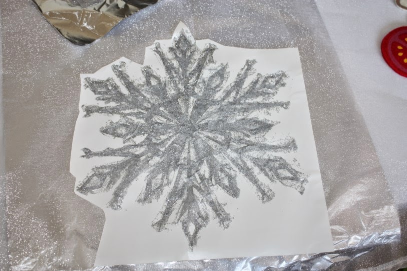 Elsa Ice Stencil Tutorial