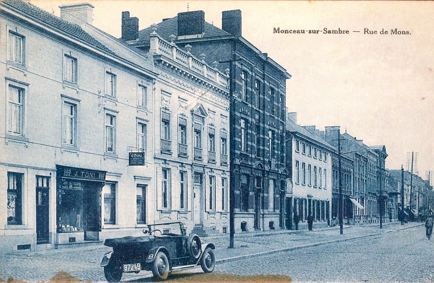 Charleroi - Pays noir: Monceau-sur-Sambre en cartes postales