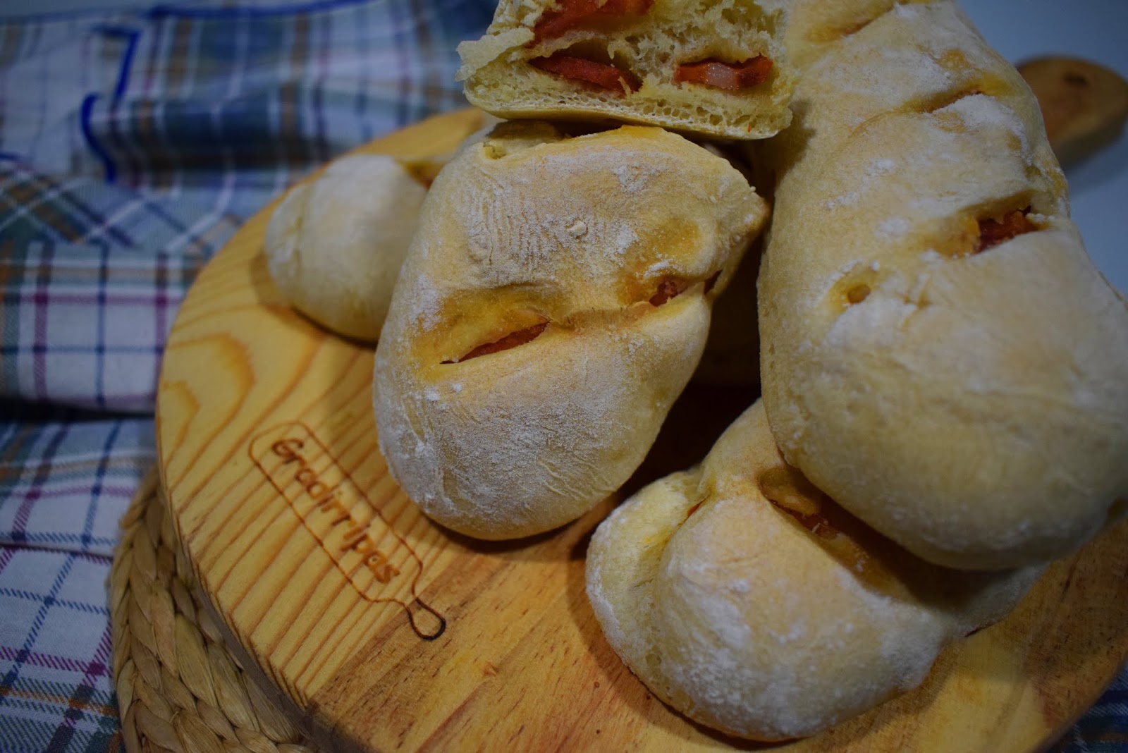 Guloso qb: Pão com chouriço