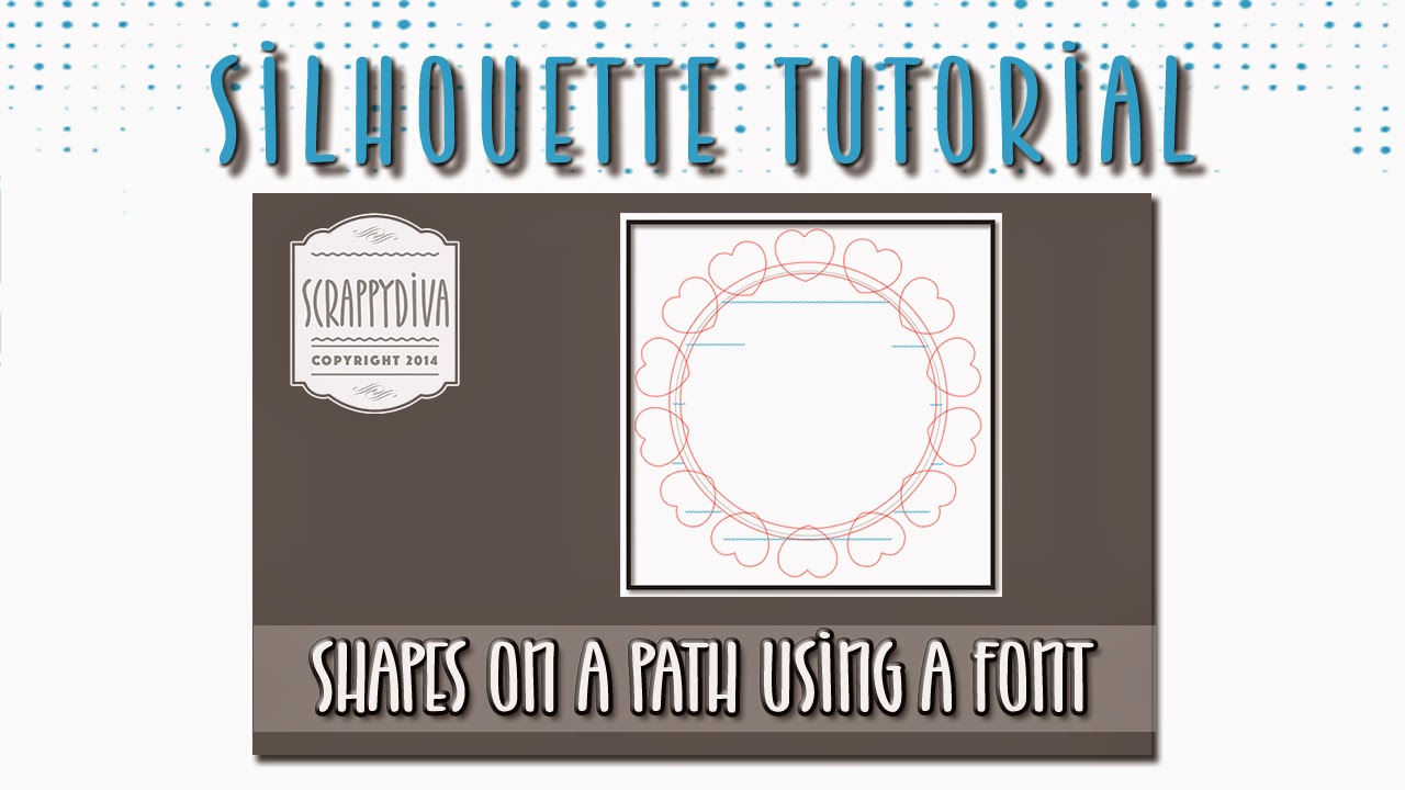 Putting shapes on a path in Silhouette Studio ~ Silhouette FAQ